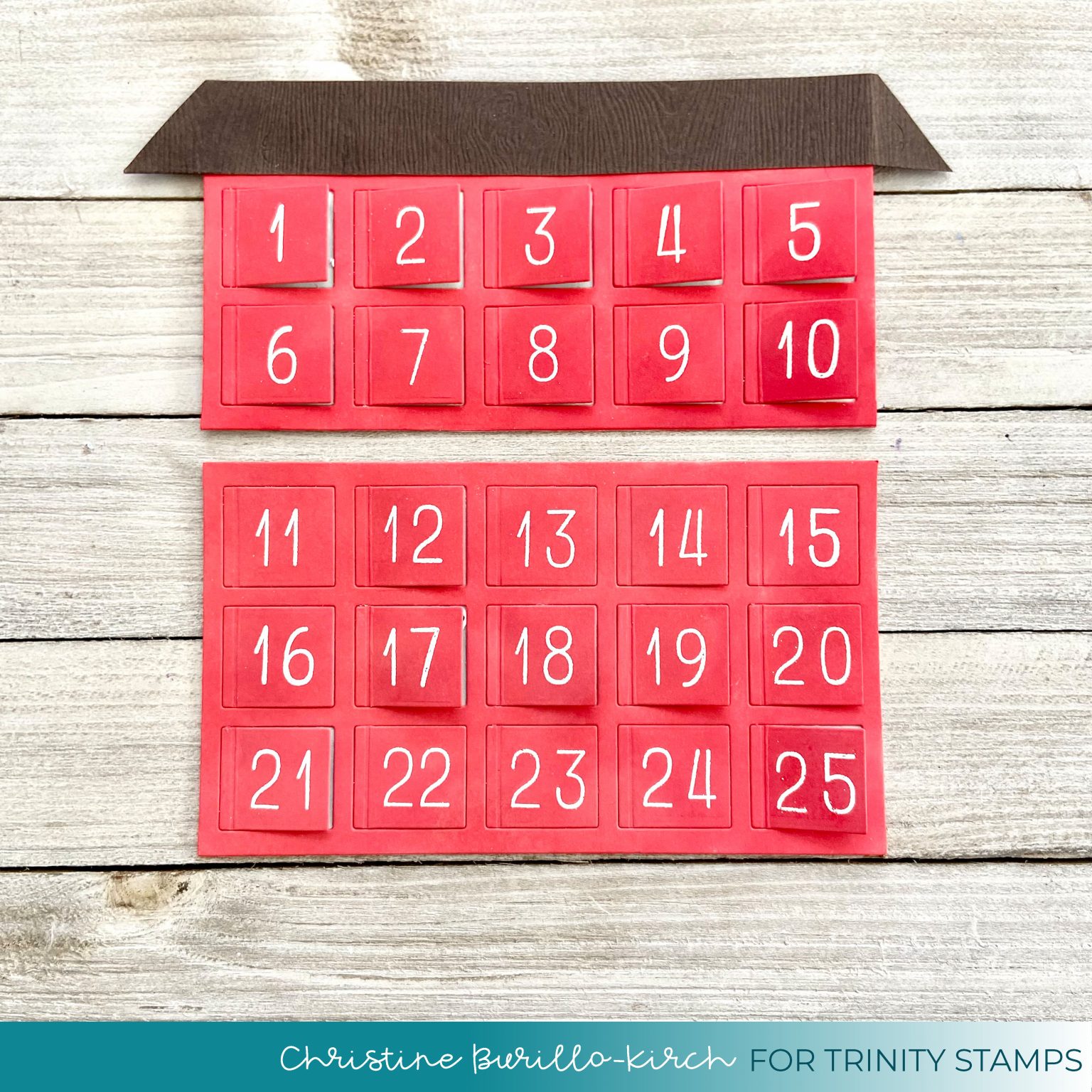 12 Days of Christmas- Day 2 (Advent Calendars) – Trinity Stamps