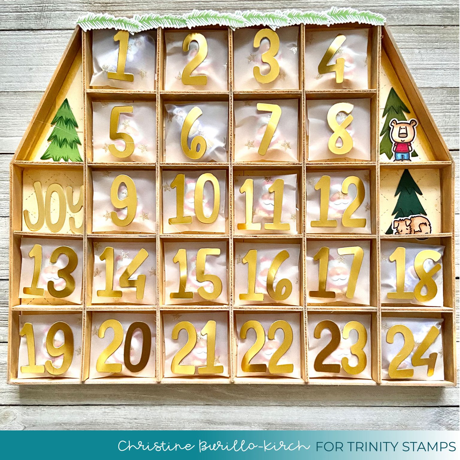 12 Days of Christmas- Day 2 (Advent Calendars) – Trinity Stamps