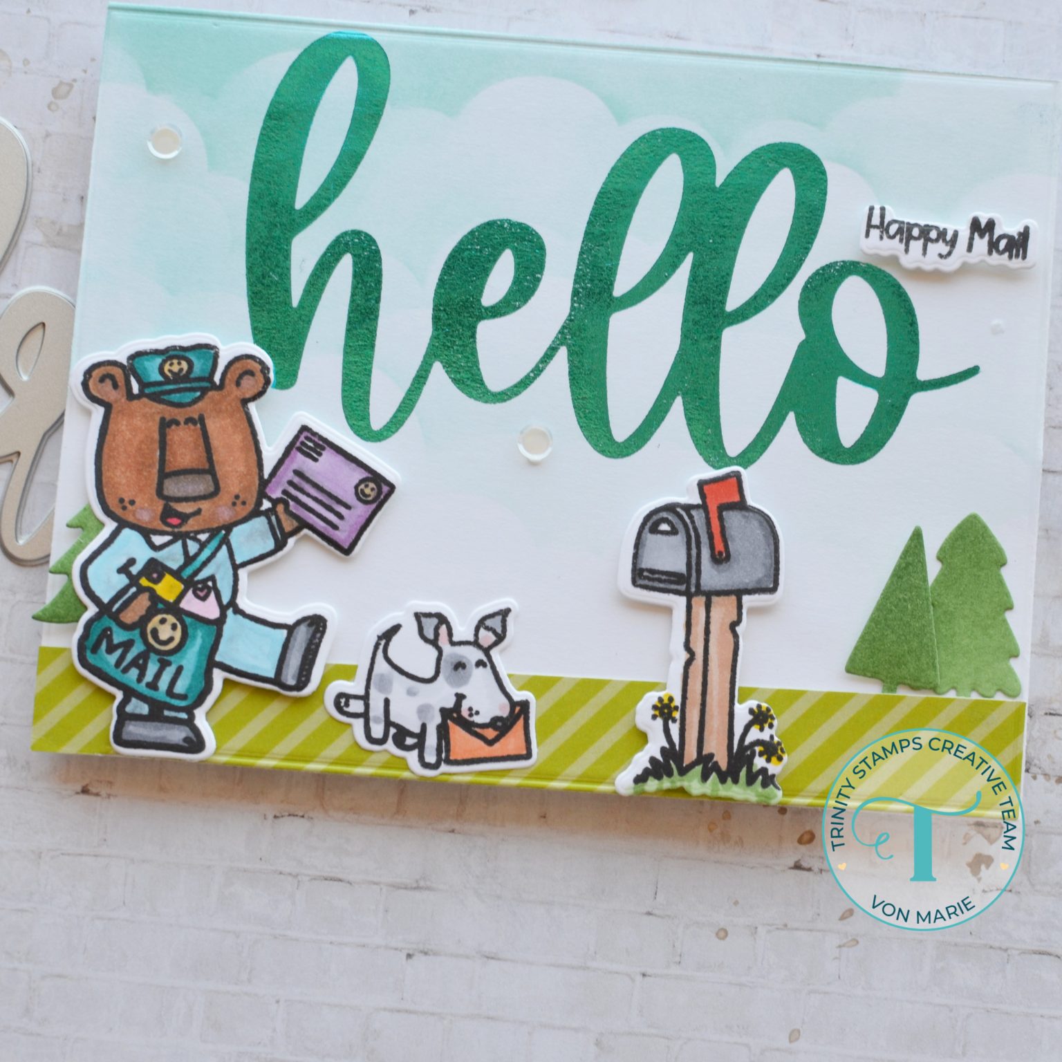 Hello Happy Mail – Trinity Stamps