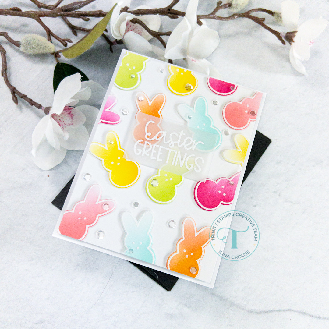 Colorful Easter Peeps Card – Trinity Stamps