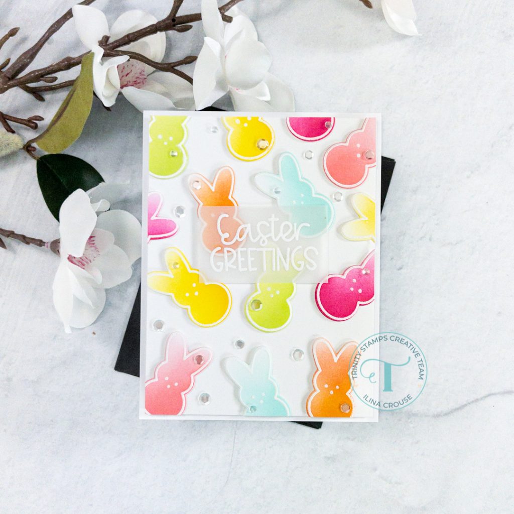 Colorful Easter Peeps Card – Trinity Stamps