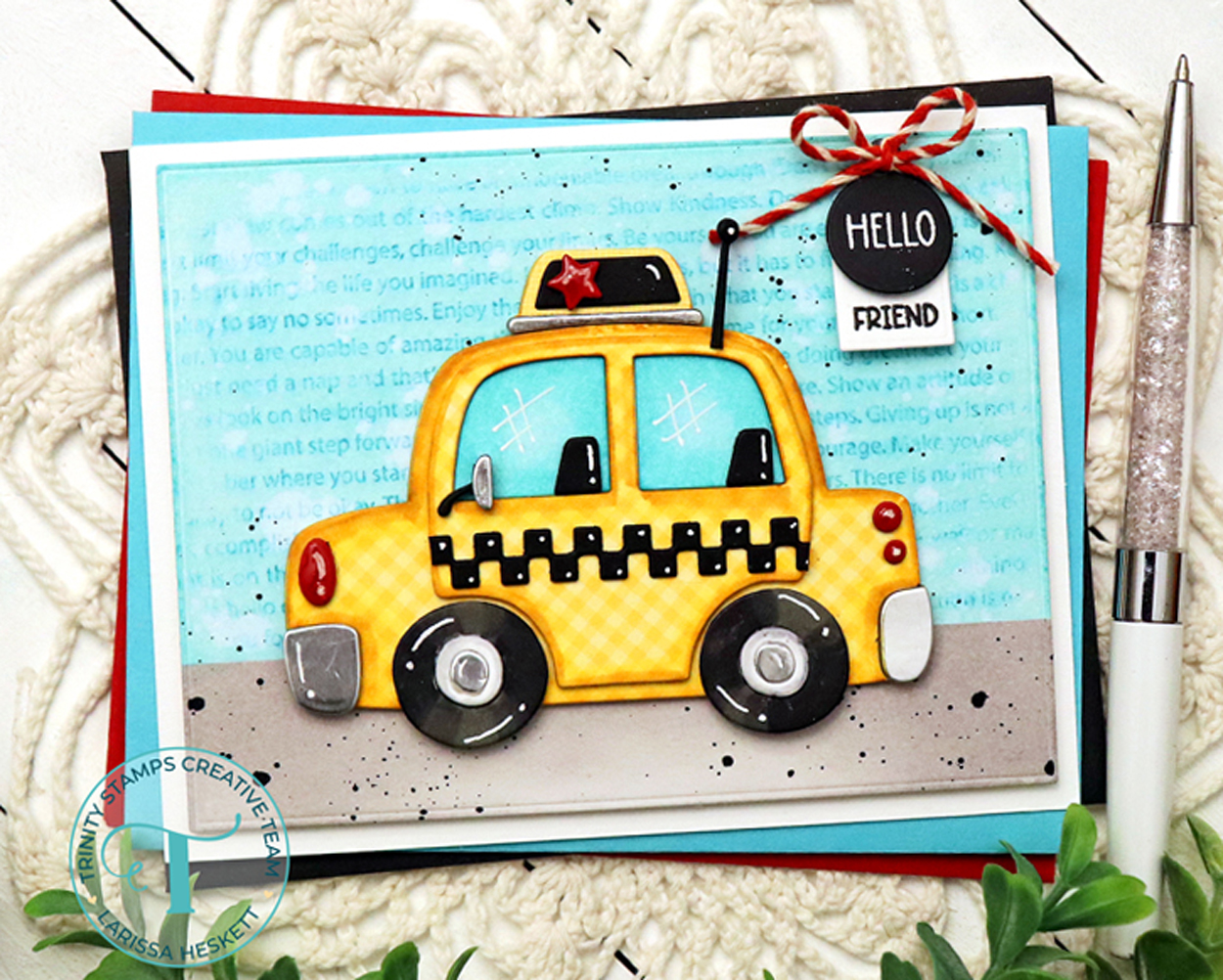 Hello Friend!! – Trinity Stamps