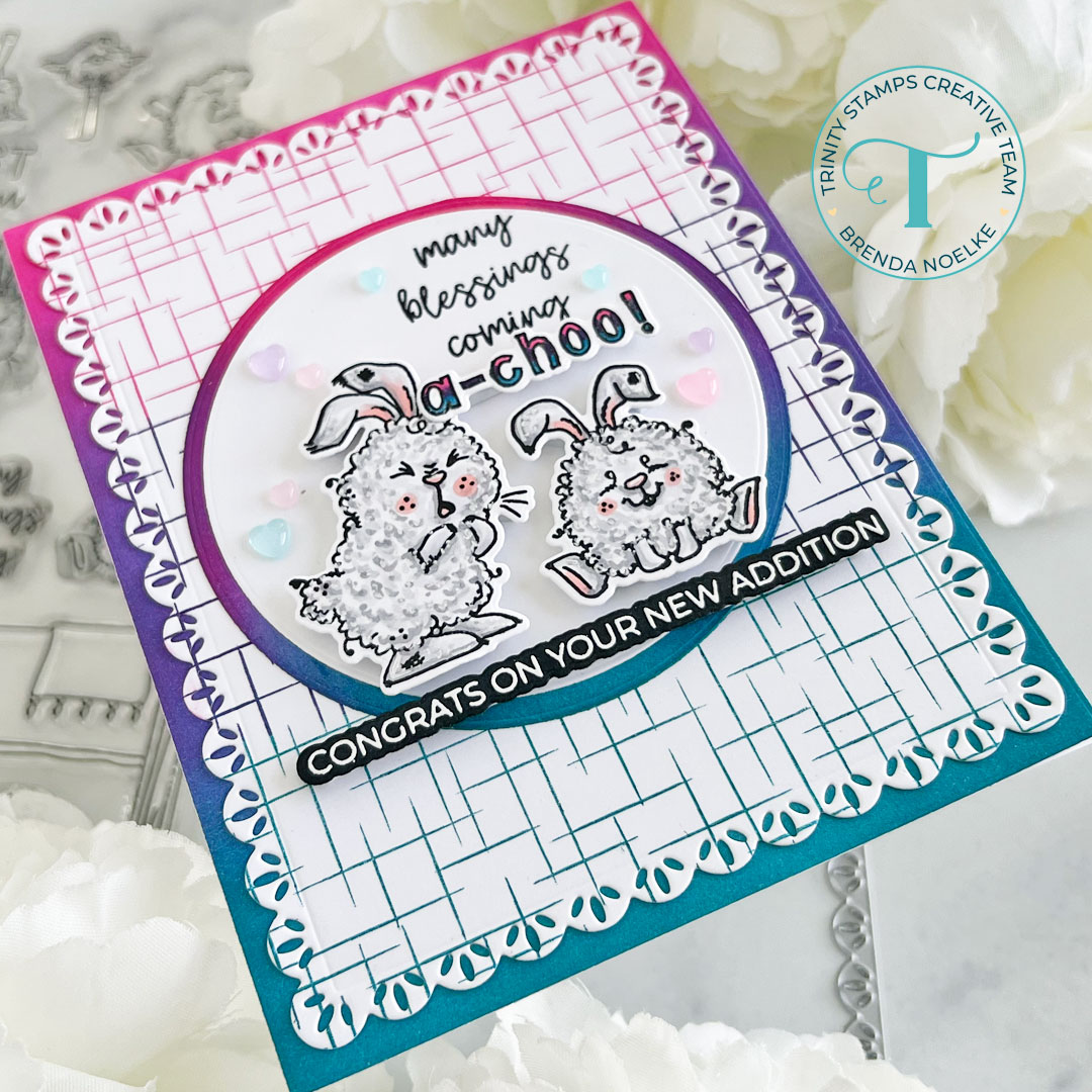 Many Blessings Coming A-choo! – Trinity Stamps