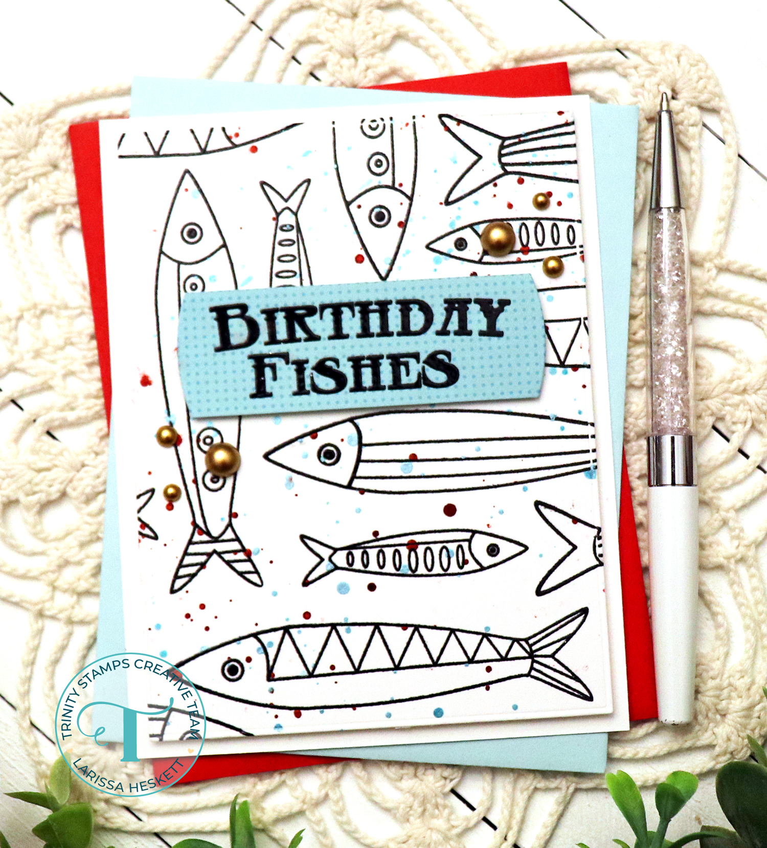 Birthday Fishes!! – Trinity Stamps