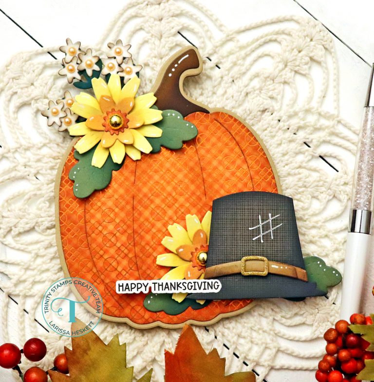 Happy Thanksgiving Shaped Card!! – Trinity Stamps