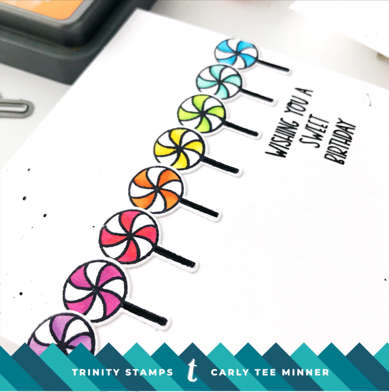 Using Small Stamps with Trinity Stamps Seasonal Sweetheart – Trinity Stamps