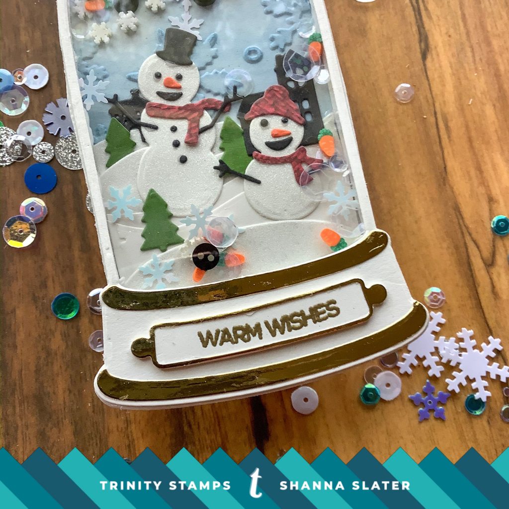Snow globe Shakers – Trinity Stamps