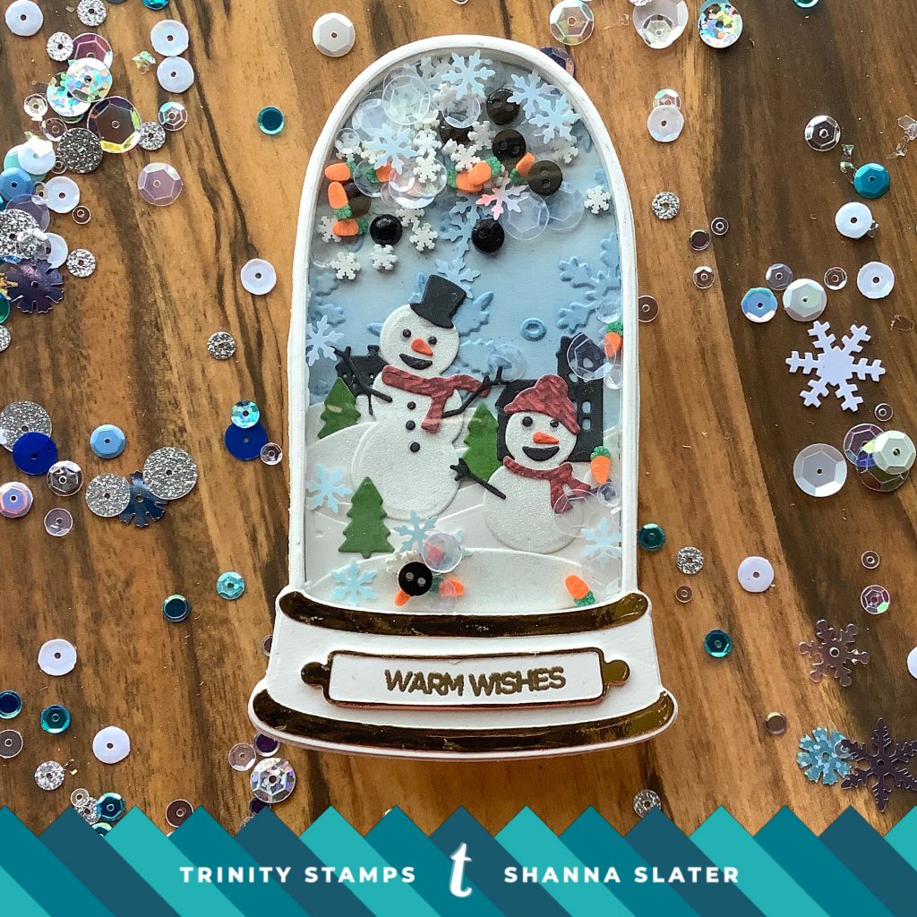 Snow globe Shakers – Trinity Stamps