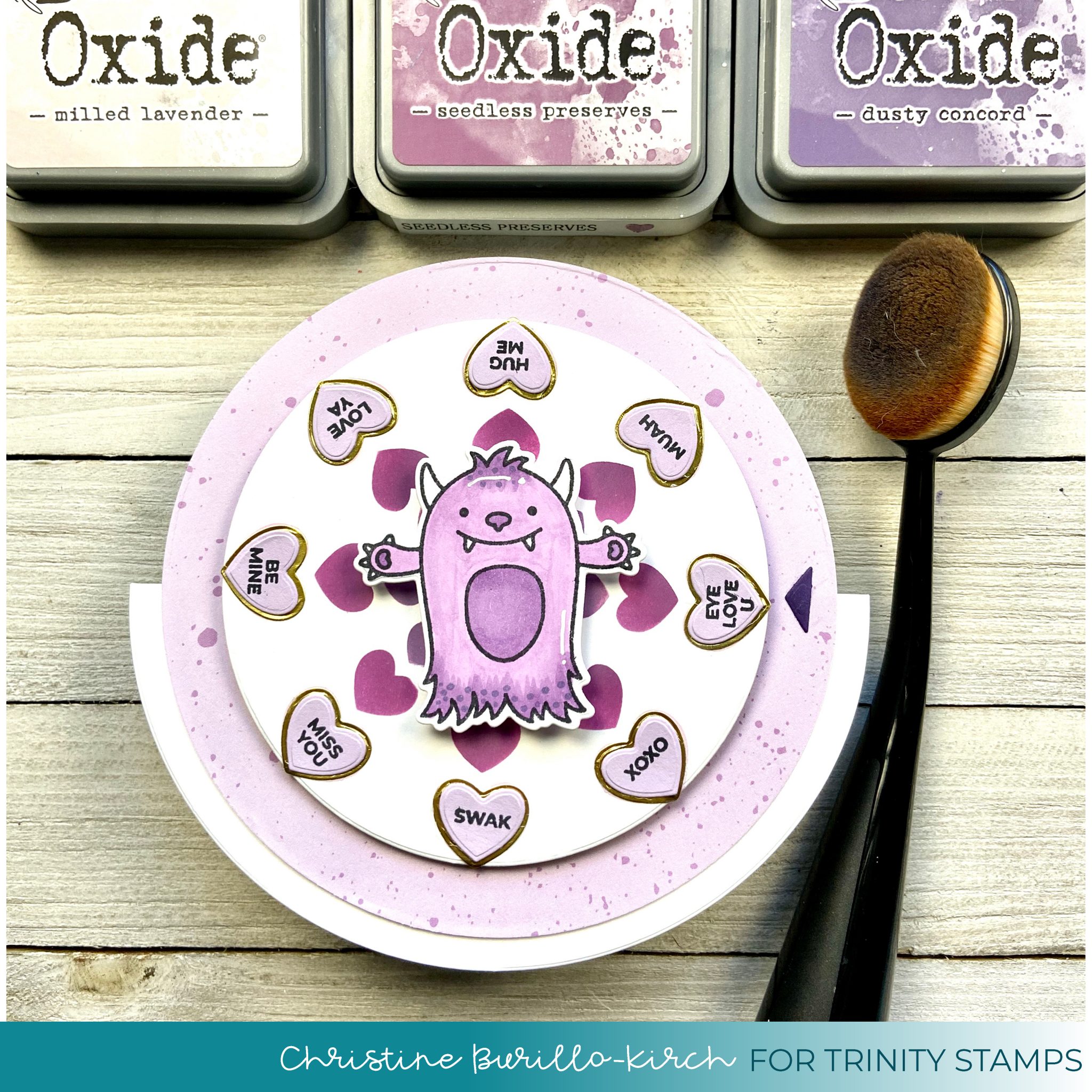 Valentine Spinner Rocker Card – Trinity Stamps