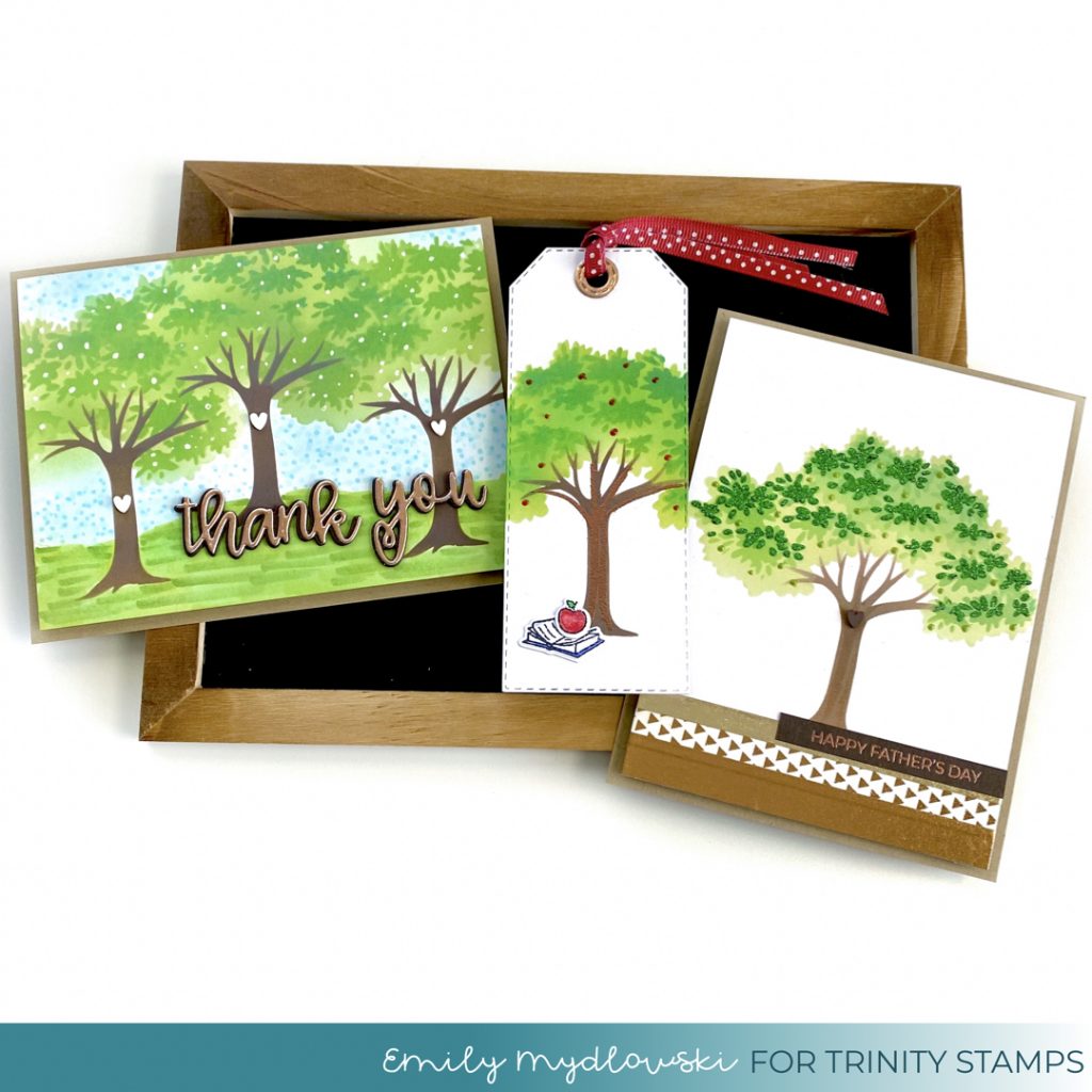 1 Stamp 3 Ways – Trinity Stamps