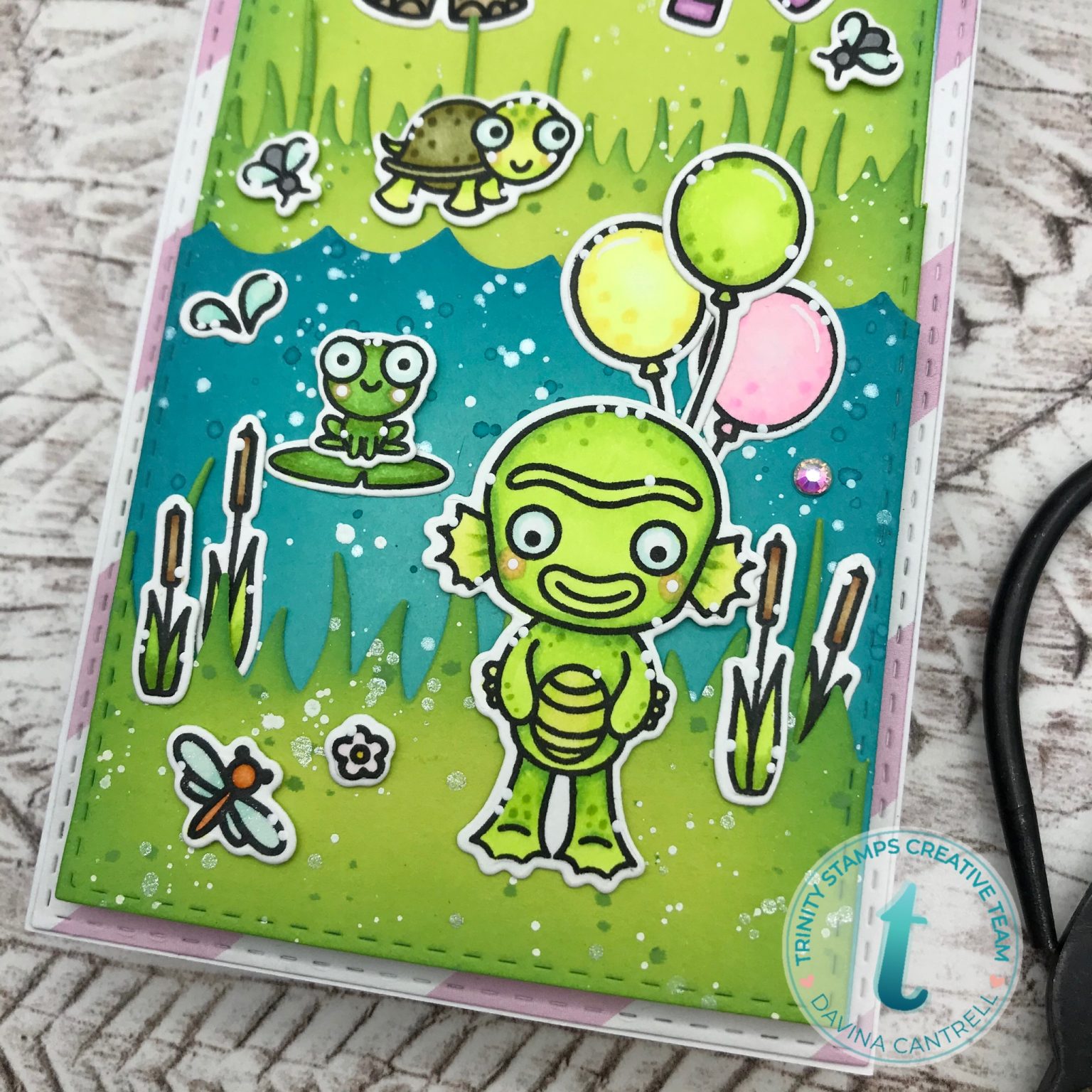 June Crafty Troop Challenge #4 – Trinity Stamps