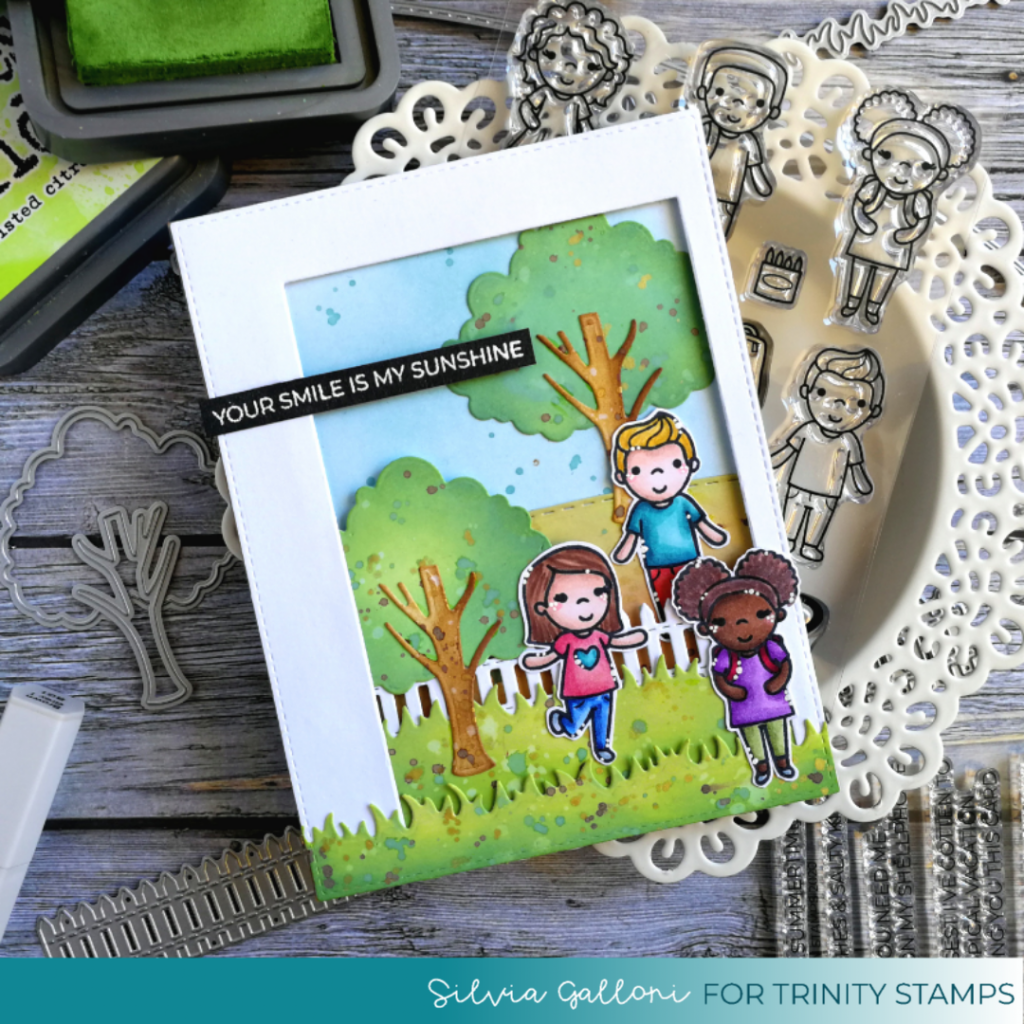 Your smile is my sunshine – Trinity Stamps