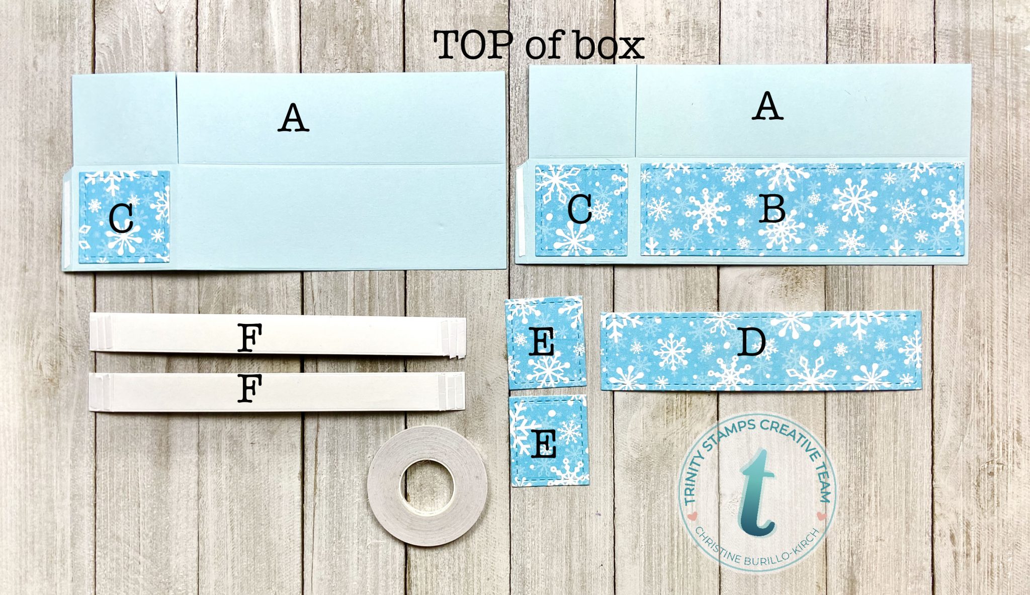 Sneak Peek & Tutorial: Slimline Wide Box Card Die Set – Trinity Stamps