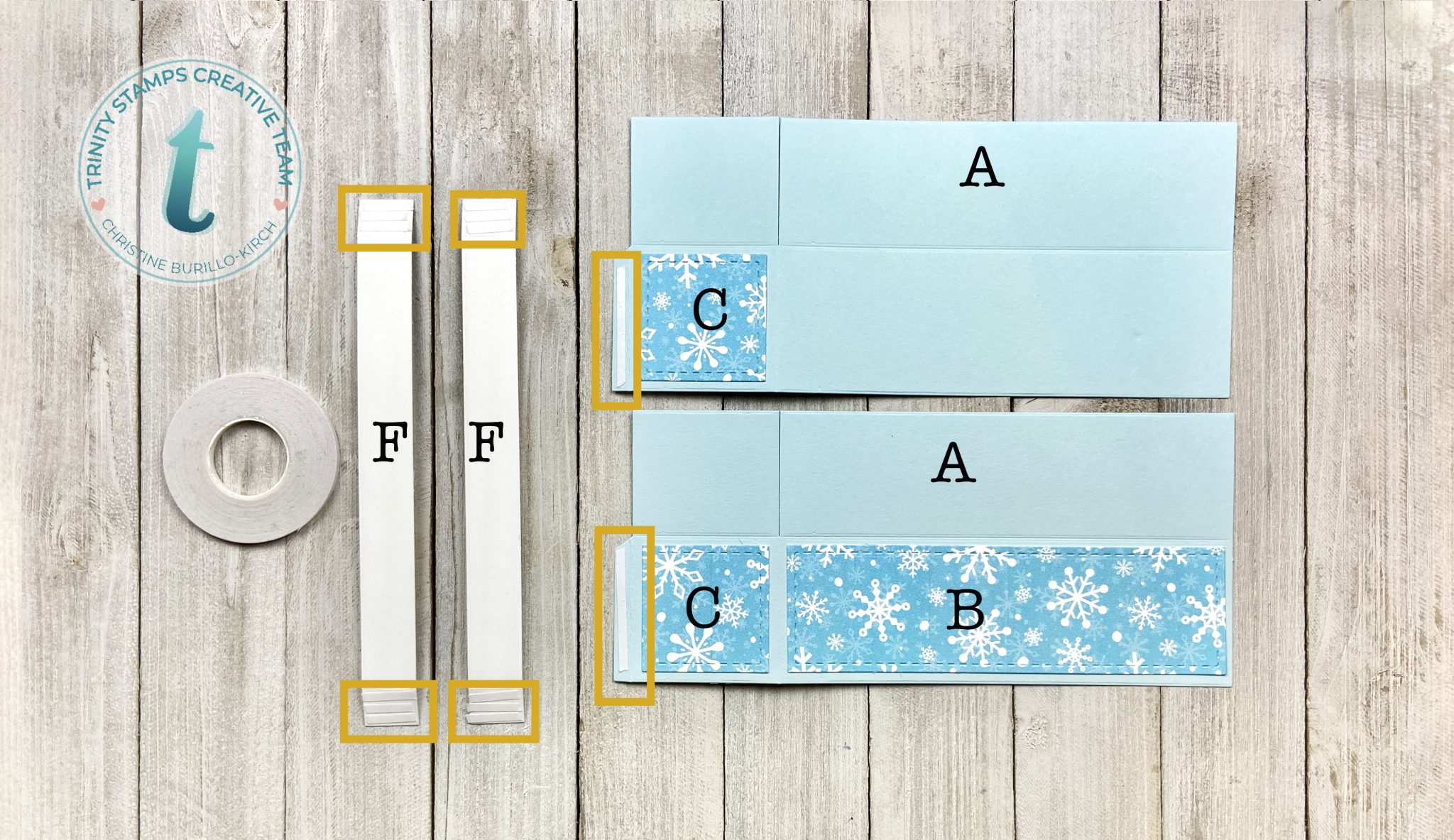 Sneak Peek & Tutorial: Slimline Wide Box Card Die Set – Trinity Stamps