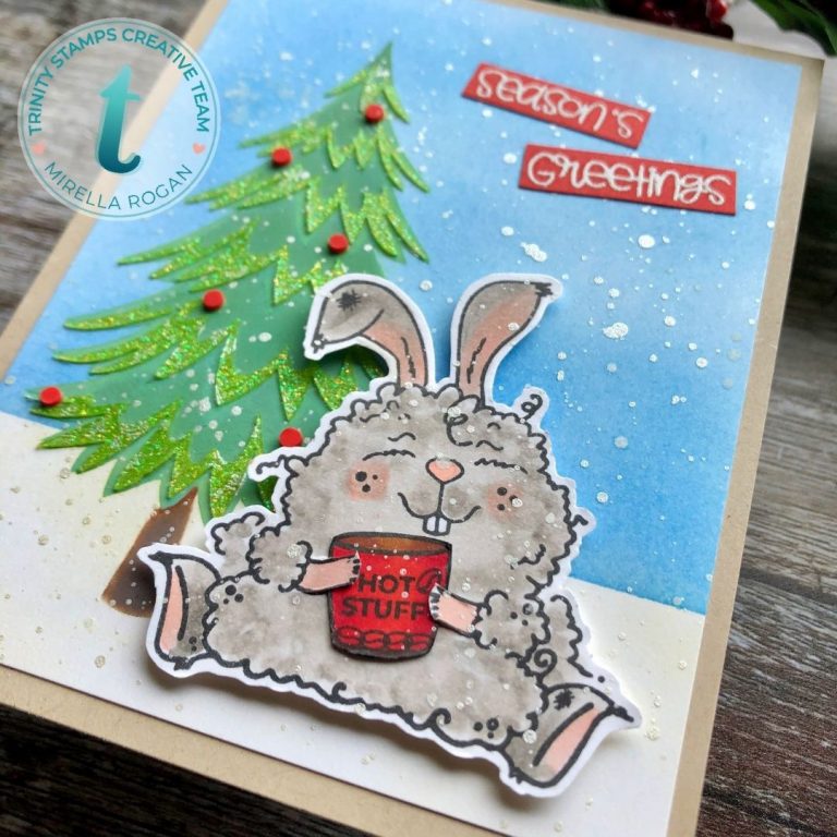 Hot stuff! A fun Christmas card – Trinity Stamps