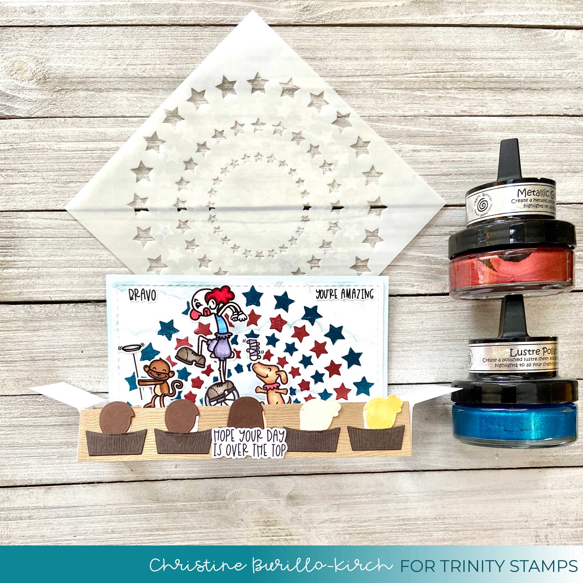 Interactive Slimline Box Card – Trinity Stamps