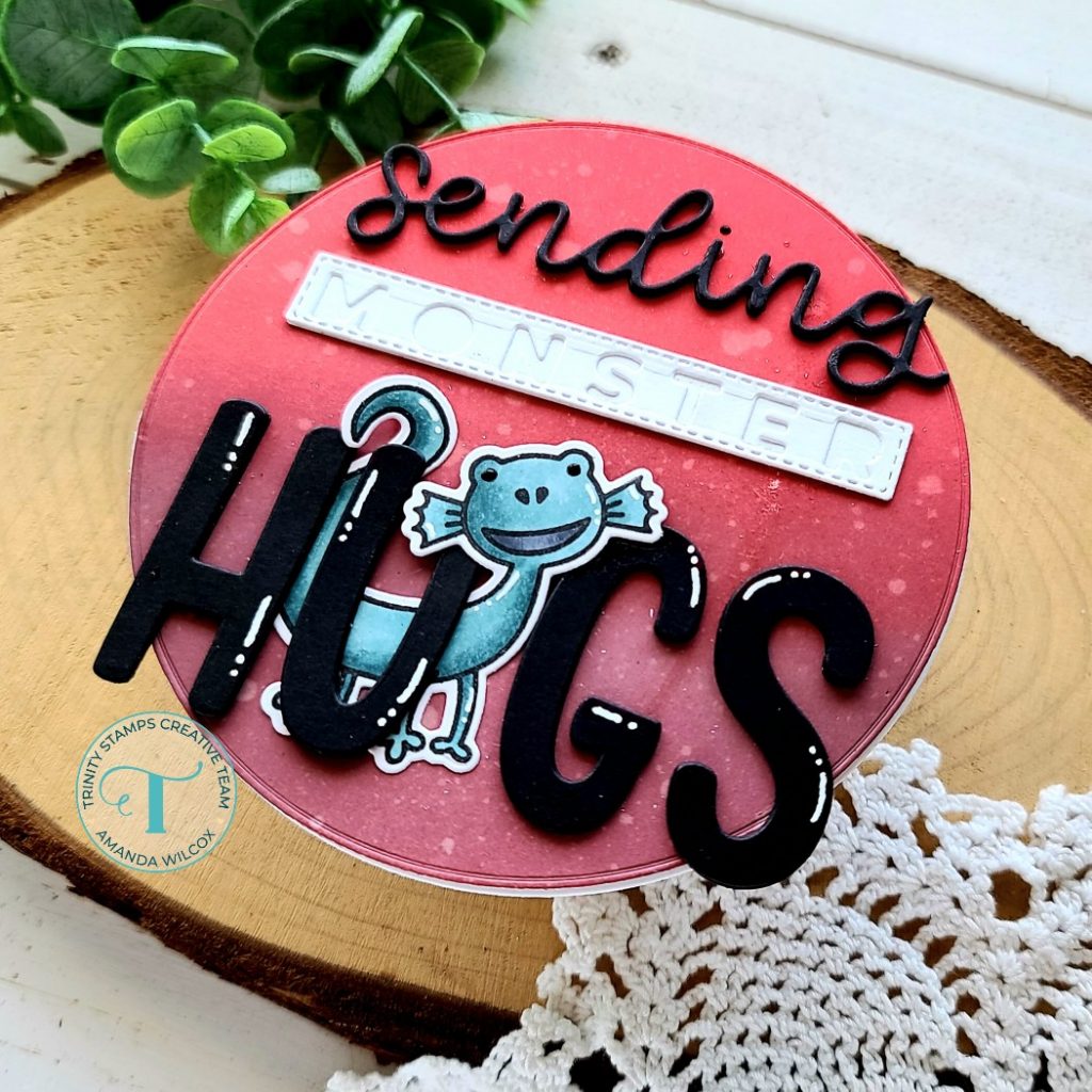 Sending Monster Hugs Easel Card – Trinity Stamps