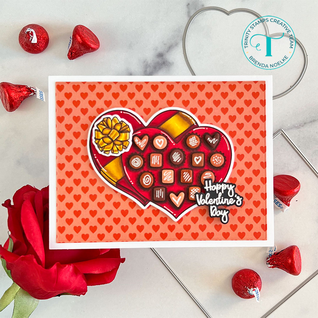 Happy Valentine’s Day – Bon Bon Box – Trinity Stamps