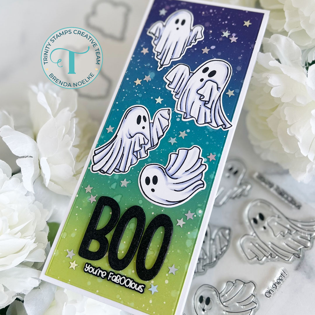 You’re FaBOOlous Slimline – Trinity Stamps