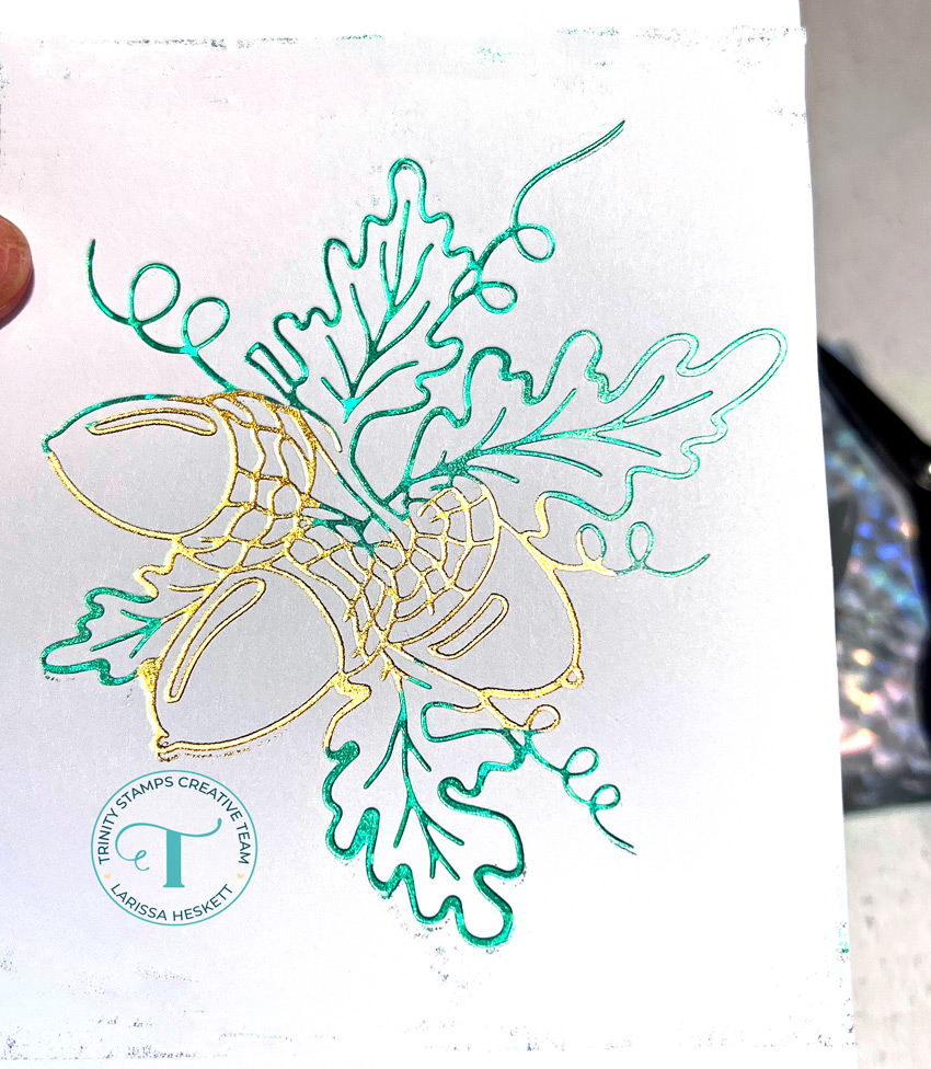 Acorn Cluster Cut & Foil Grateful Card Set!! – Trinity Stamps