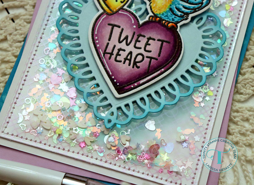 Be My Tweet Heart Shaker Card!! – Trinity Stamps