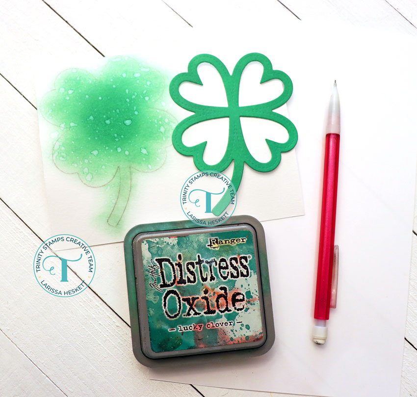 Day 6 SNEAK PEEK ~ Checkered Add-On: Clovers Stencil!! – Trinity Stamps