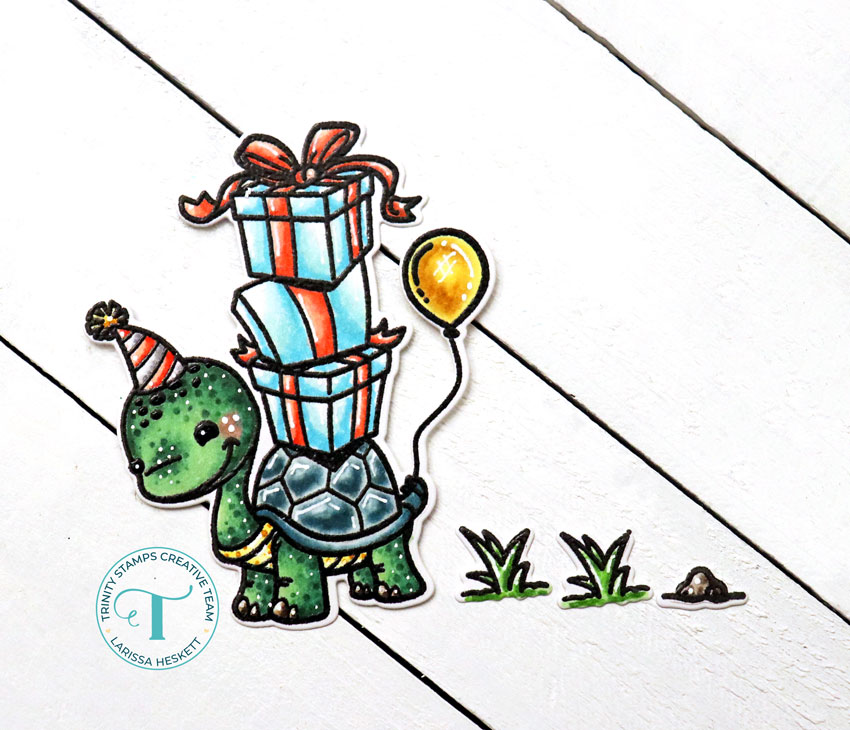 Tardy Turtle Happy Birthday!! – Trinity Stamps
