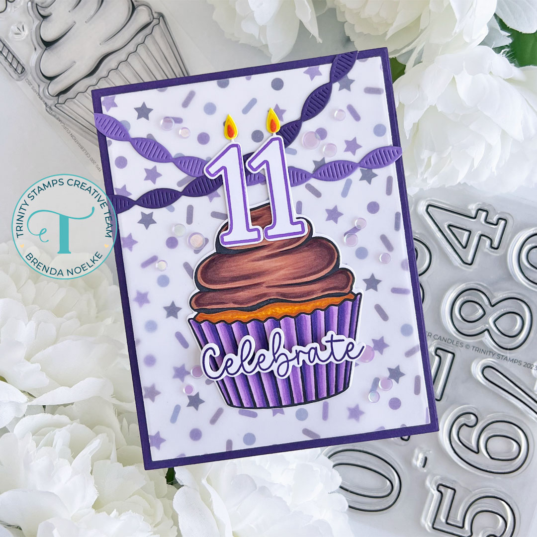 Celebrate – 11th Birthday Card – Trinity Stamps