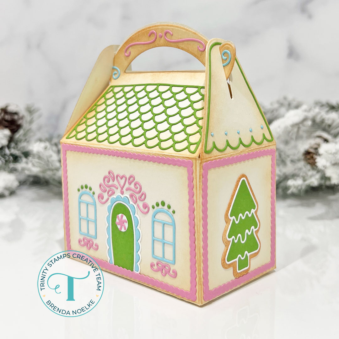 Gingerbread House Treat Box – Trinity Stamps