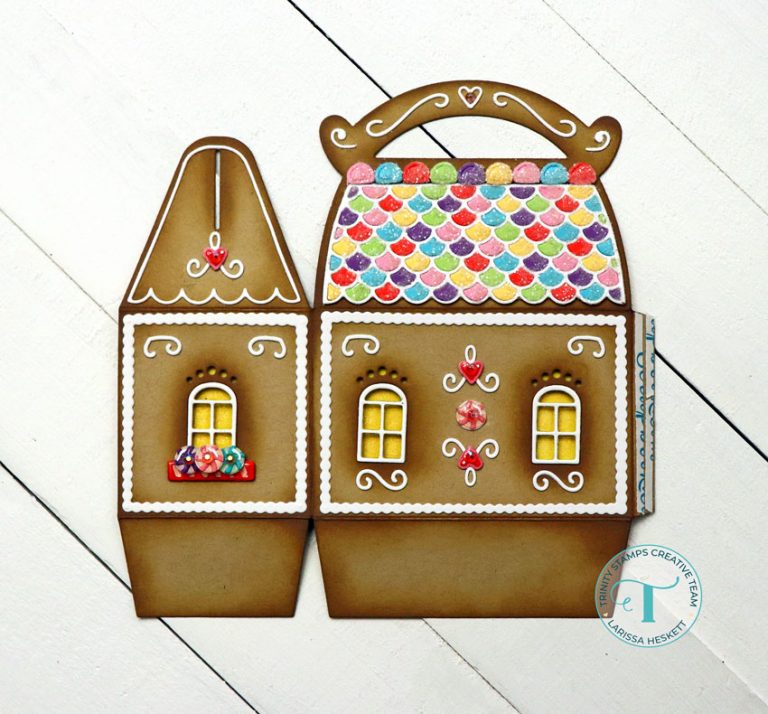 Gingerbread House Treat Box, Gingerbread House Pillow Box and 2 ...