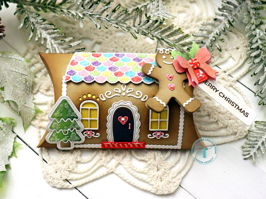 Gingerbread House Treat Box, Gingerbread House Pillow Box and 2 ...
