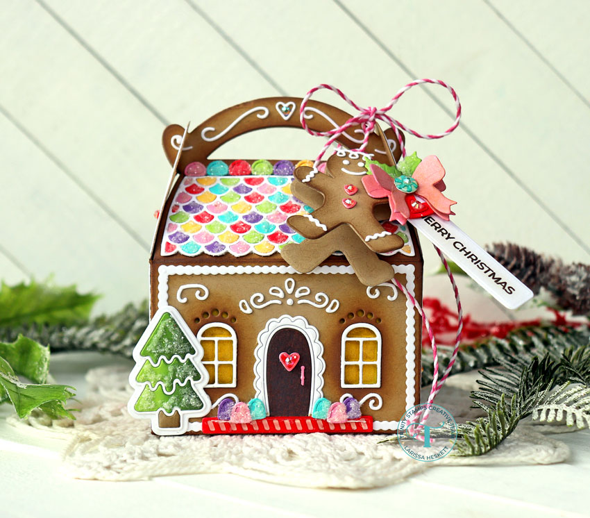 Gingerbread House Treat Box, Gingerbread House Pillow Box and 2 ...
