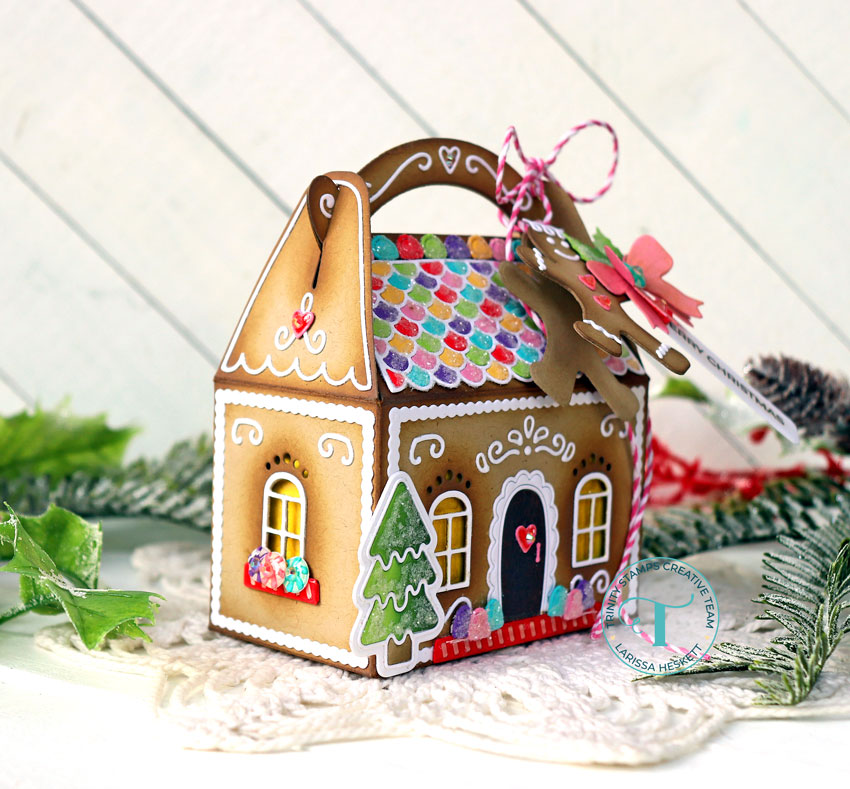 Gingerbread House Treat Box, Gingerbread House Pillow Box and 2 ...