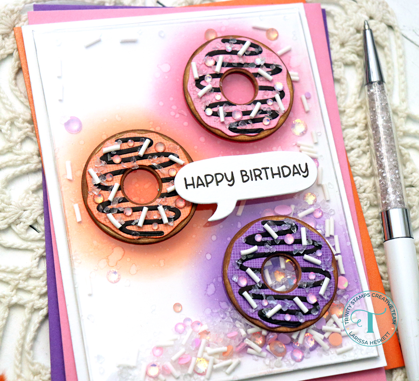 Happy Birthday Infinity Shaker Card!! – Trinity Stamps