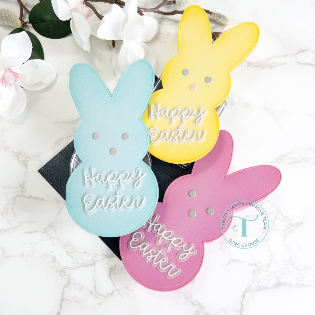 Squishy Bunny Cards – Trinity Stamps