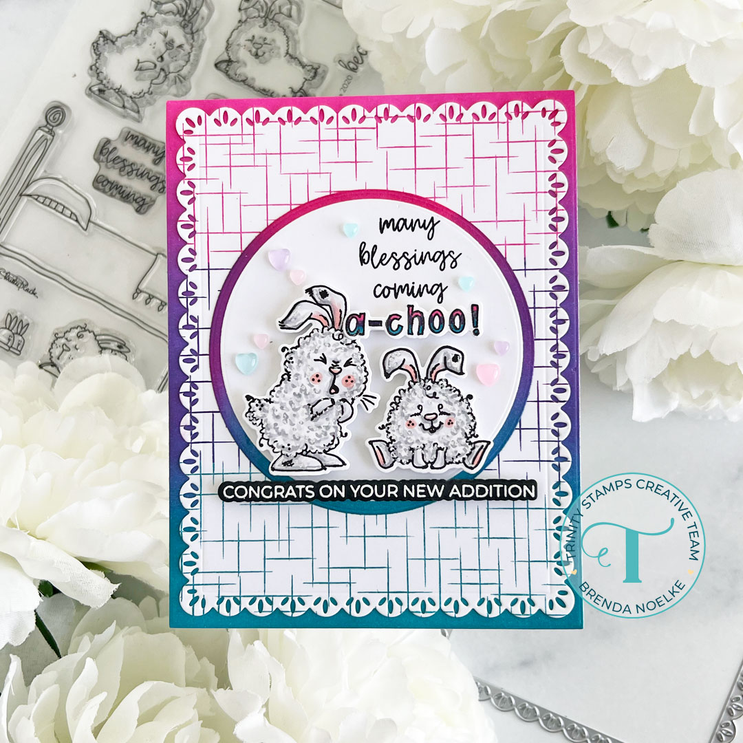 Many Blessings Coming A-choo! – Trinity Stamps