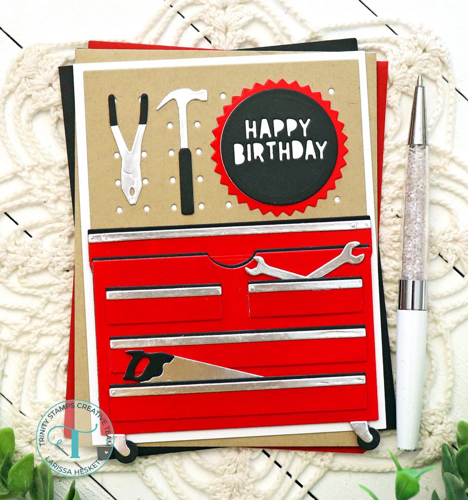 Happy Birthday Tool Box Gift Card Holder Card!! – Trinity Stamps