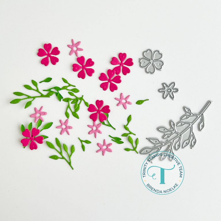 Round Birthday Cake Card – Trinity Stamps