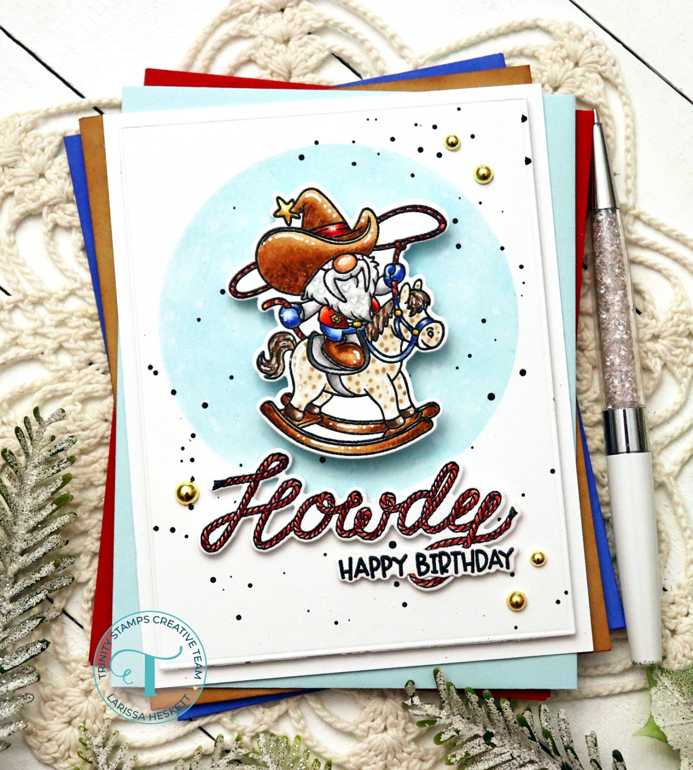 Howdy Happy Birthday Interactive Card!! – Trinity Stamps