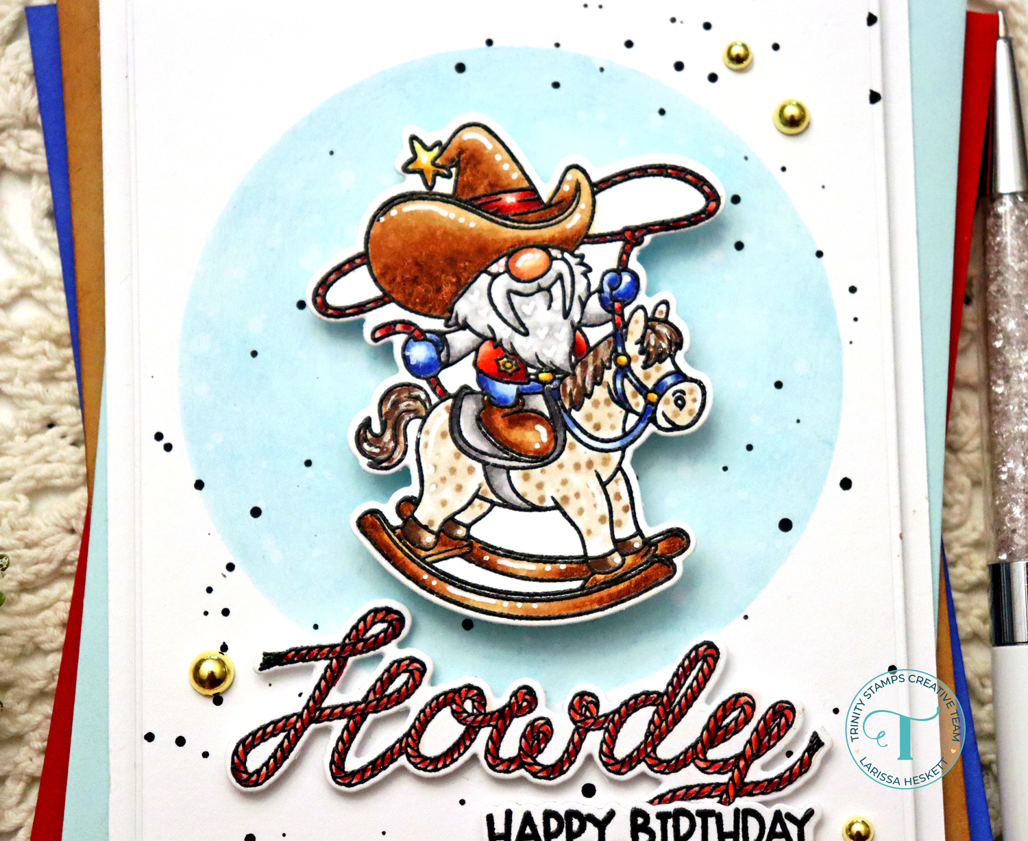 Howdy Happy Birthday Interactive Card!! – Trinity Stamps
