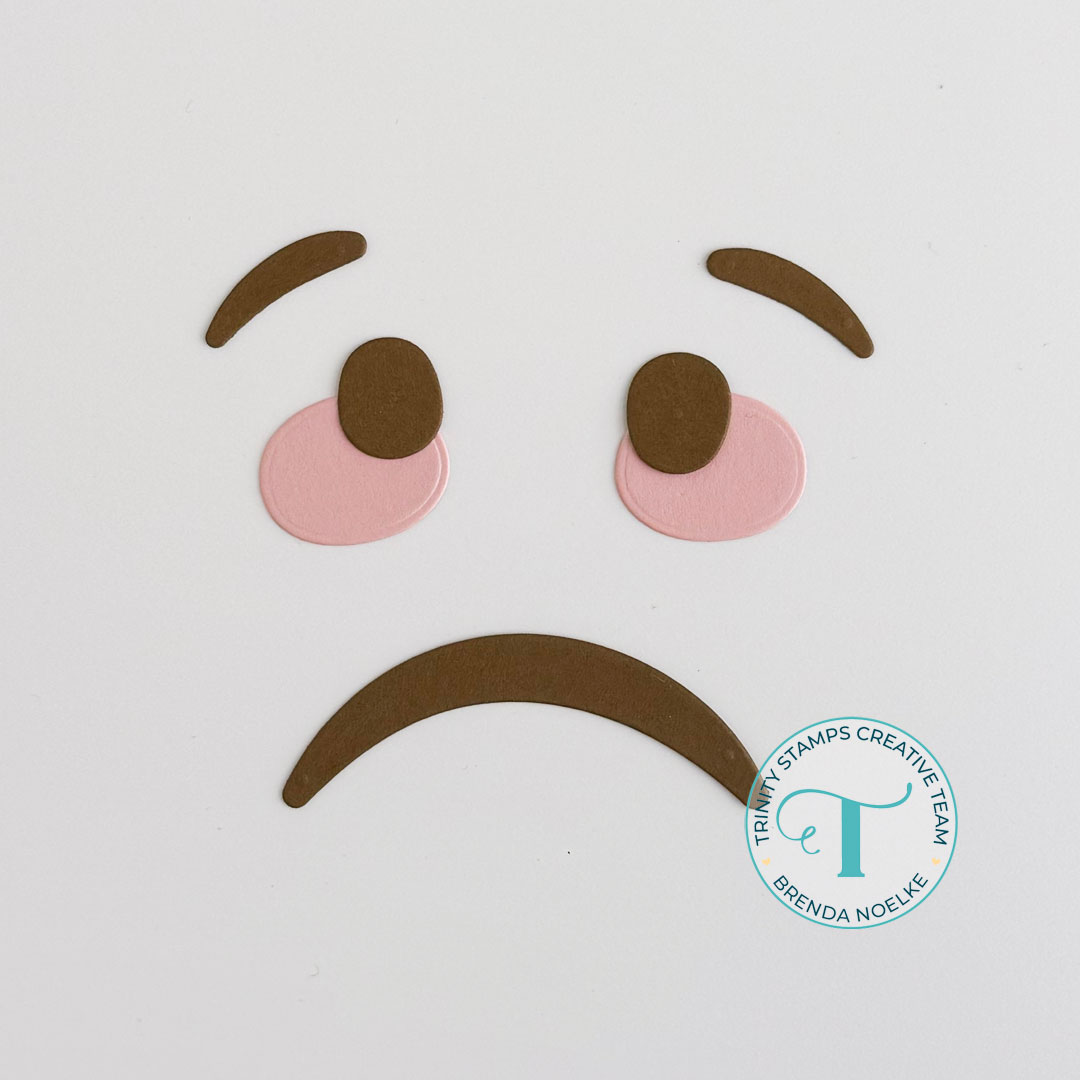 Sorry About Your Boo-Boo Circle Shaped Emoji Card – Trinity Stamps