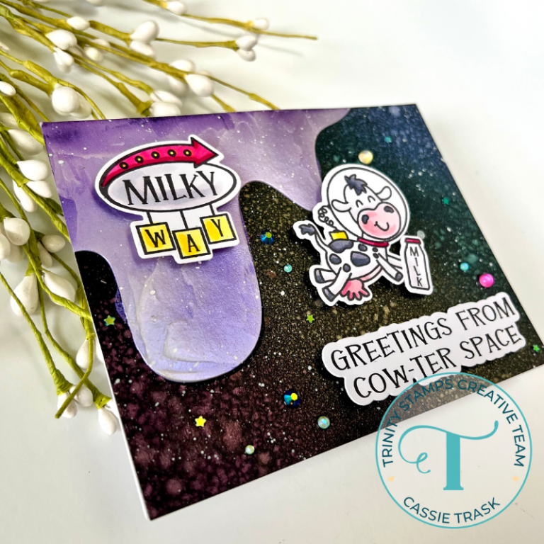 Sprays & Pastes to Make a Galaxy Background – Trinity Stamps