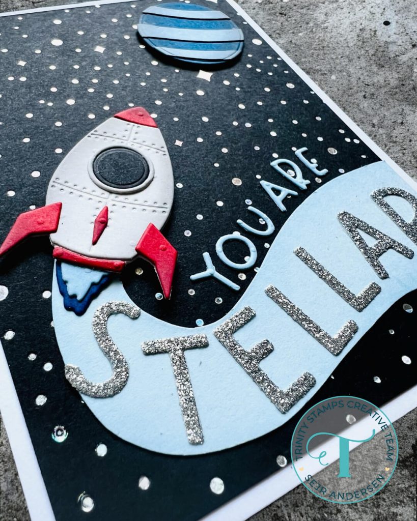 You are Stellar – Foiled Birthday Card – Trinity Stamps